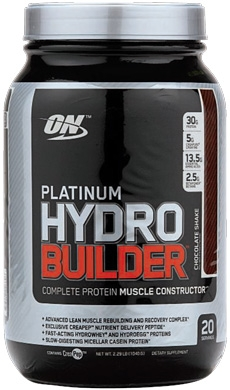 Optimum Nutrition Platinum Hydrobuilder - Mass Gaining Supplements